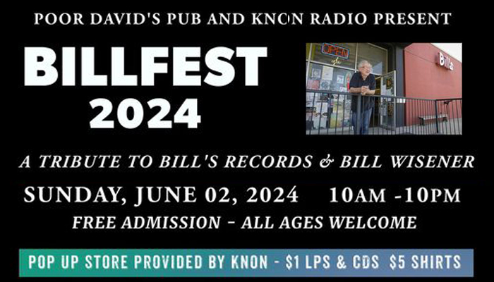 KNON Bill Fest | KNON.org